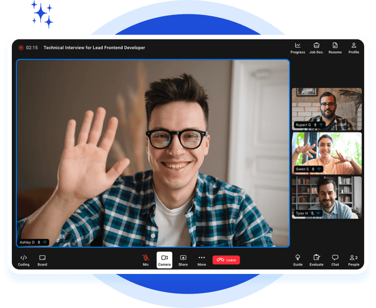 Live Interview Rooms | Talview